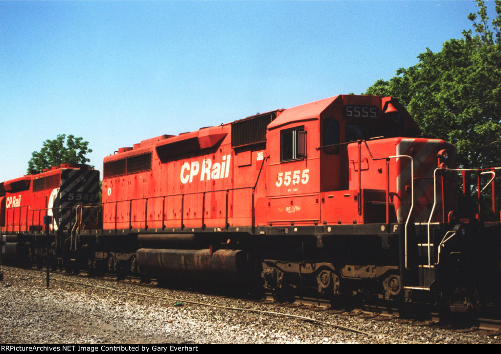 CP SD40 #5555 - Canadian Pacific